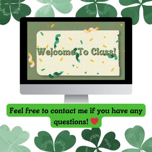 St. Patrick's Day Slides Template | Editable Classroom Slides | Google ...