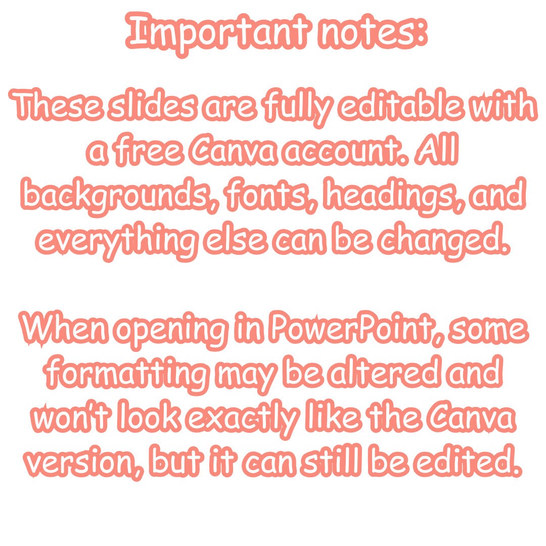 Sunset Pastel Theme Slides Template | Powerpoint and Canva Slides ...