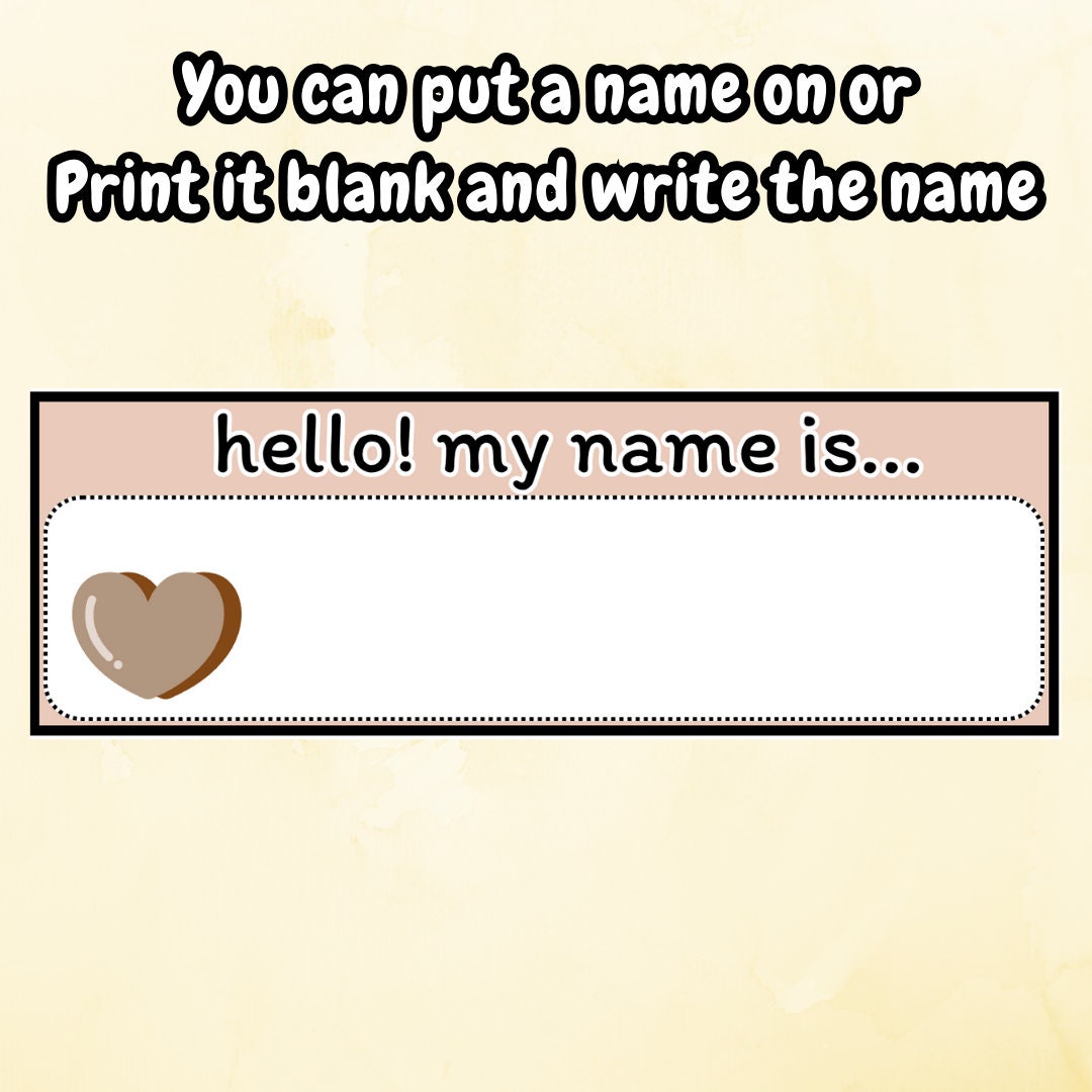 Boho Classroom Name Tags | Fall Classroom Labels | Elementary School ...