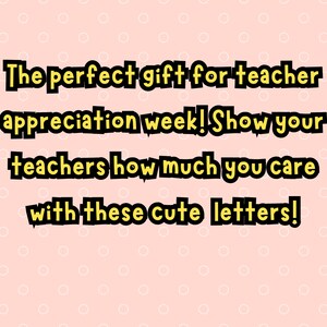Teacher Gift for Students | Teacher Appreciation Week Gift for Teachers ...