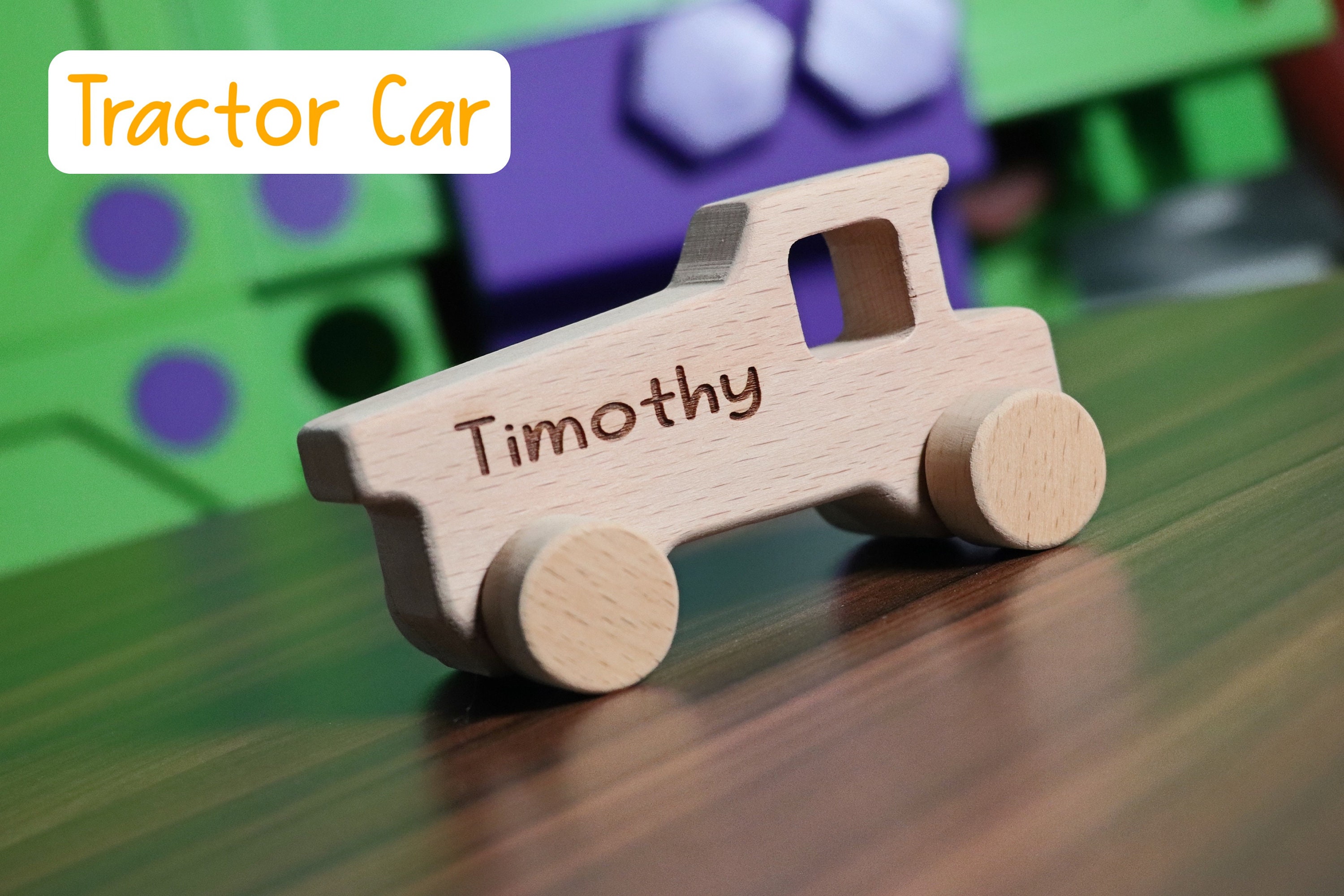 Personalized Wooden Convertible Car, Toddler Toy, Wooden Car Push Toy ...