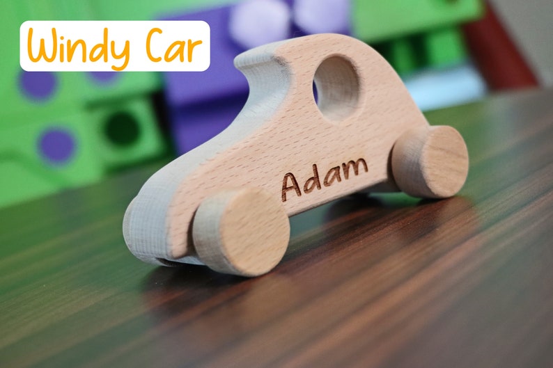 Personalized Wooden Convertible Car, Toddler Toy, Wooden Car Push Toy ...