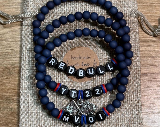 Red Bull Formula 1 Friendship Bracelets - Etsy UK