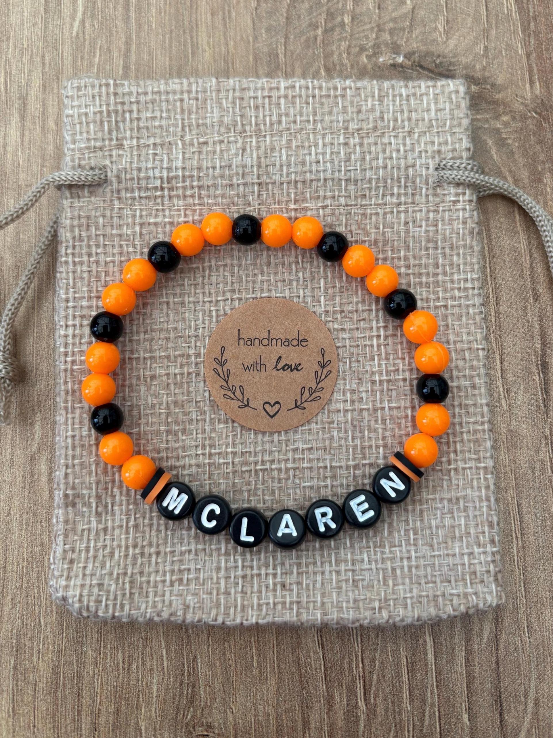 Mclaren Formula 1 Friendship Bracelets - Etsy UK