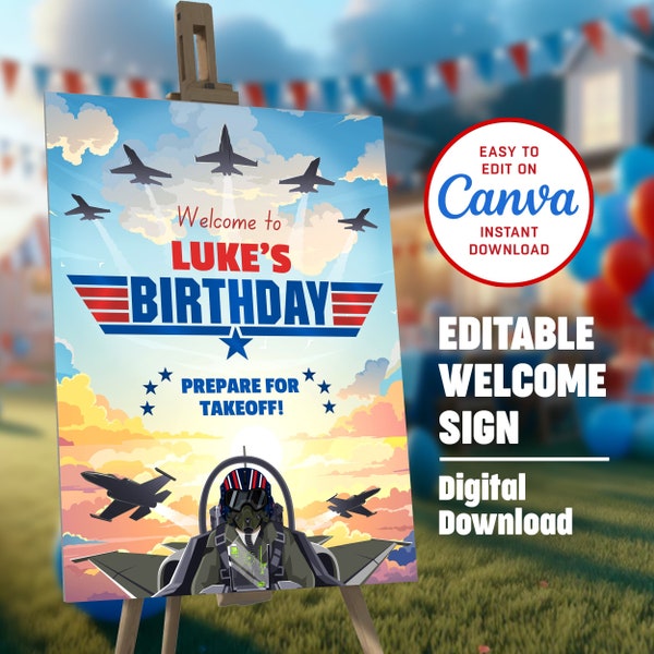 Pilot Theme Party - Etsy