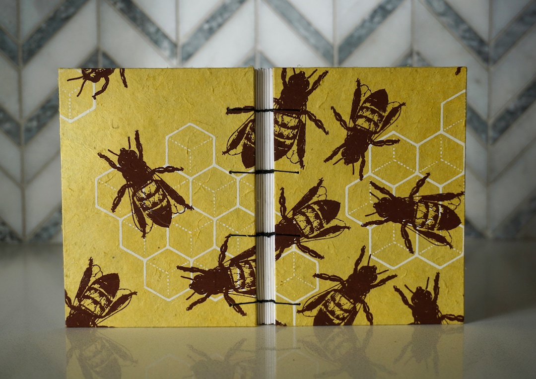 Blank Notebook With Bee Covers - Etsy
