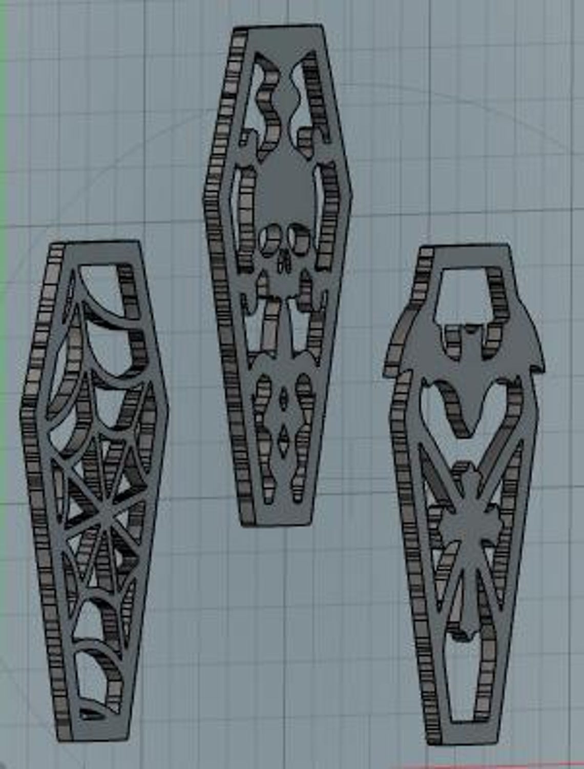 Coffin Variety 3D Pack | Printable STL Gcode File - Etsy