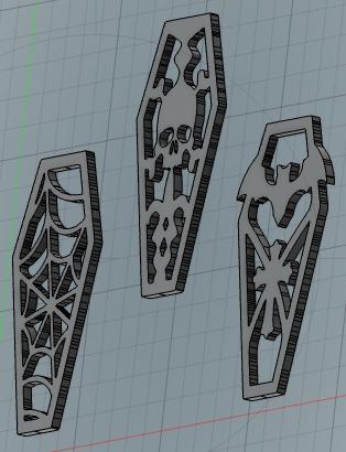 Coffin Variety 3D Pack | Printable STL Gcode File - Etsy