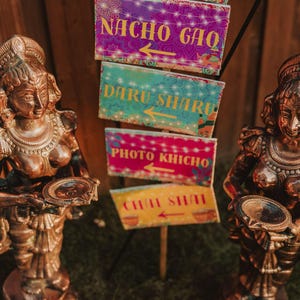 Indian Wedding Sangeet Jago Sign Printable at Home - Khao Piyo Ash Karo ...