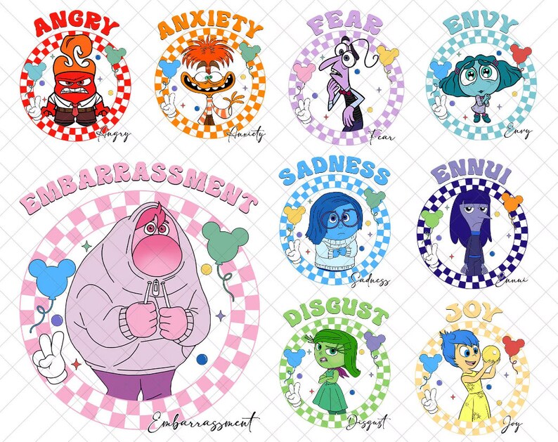 Inside Out 2 Character Png, It's Okay to Feel All the Feels Png ...