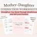 Mother and Daughter Workbook Journal, Worksheets for Relationship ...
