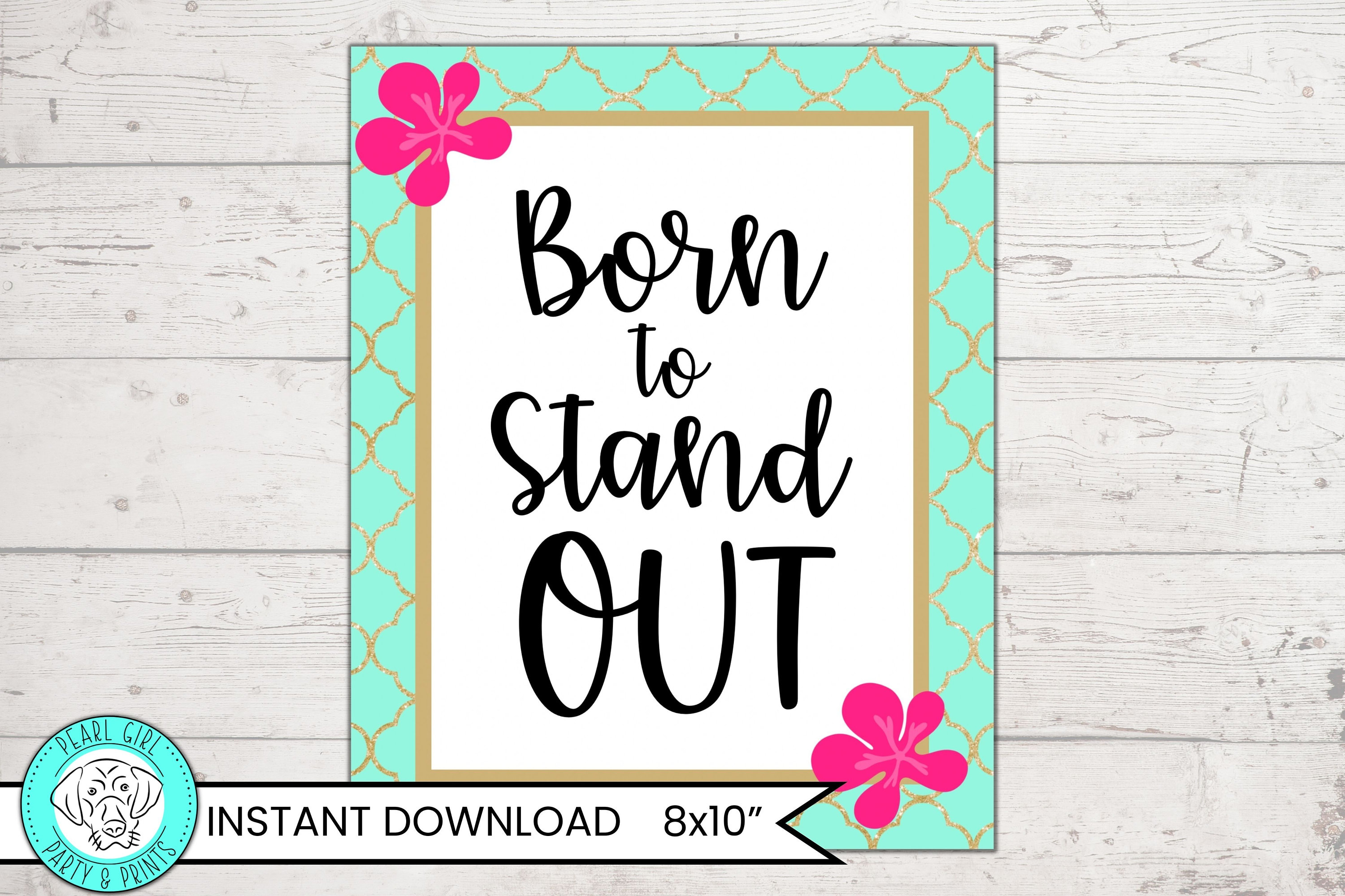 Flamingo Birthday Party Signs: Tropical Theme (digital Download) - Etsy