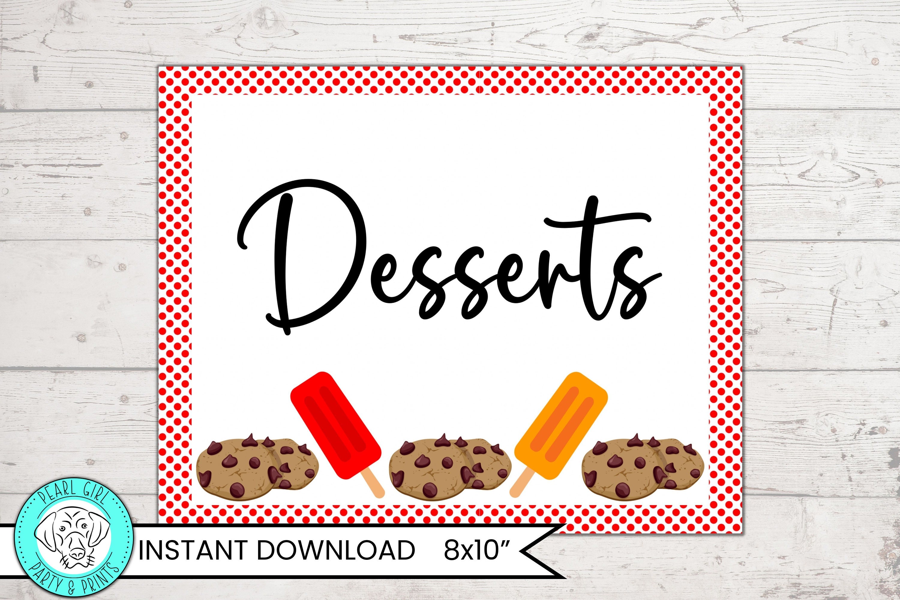 BBQ Party Signs, Barbeque Signs, Food Signs, Barbeque Food Signs ...