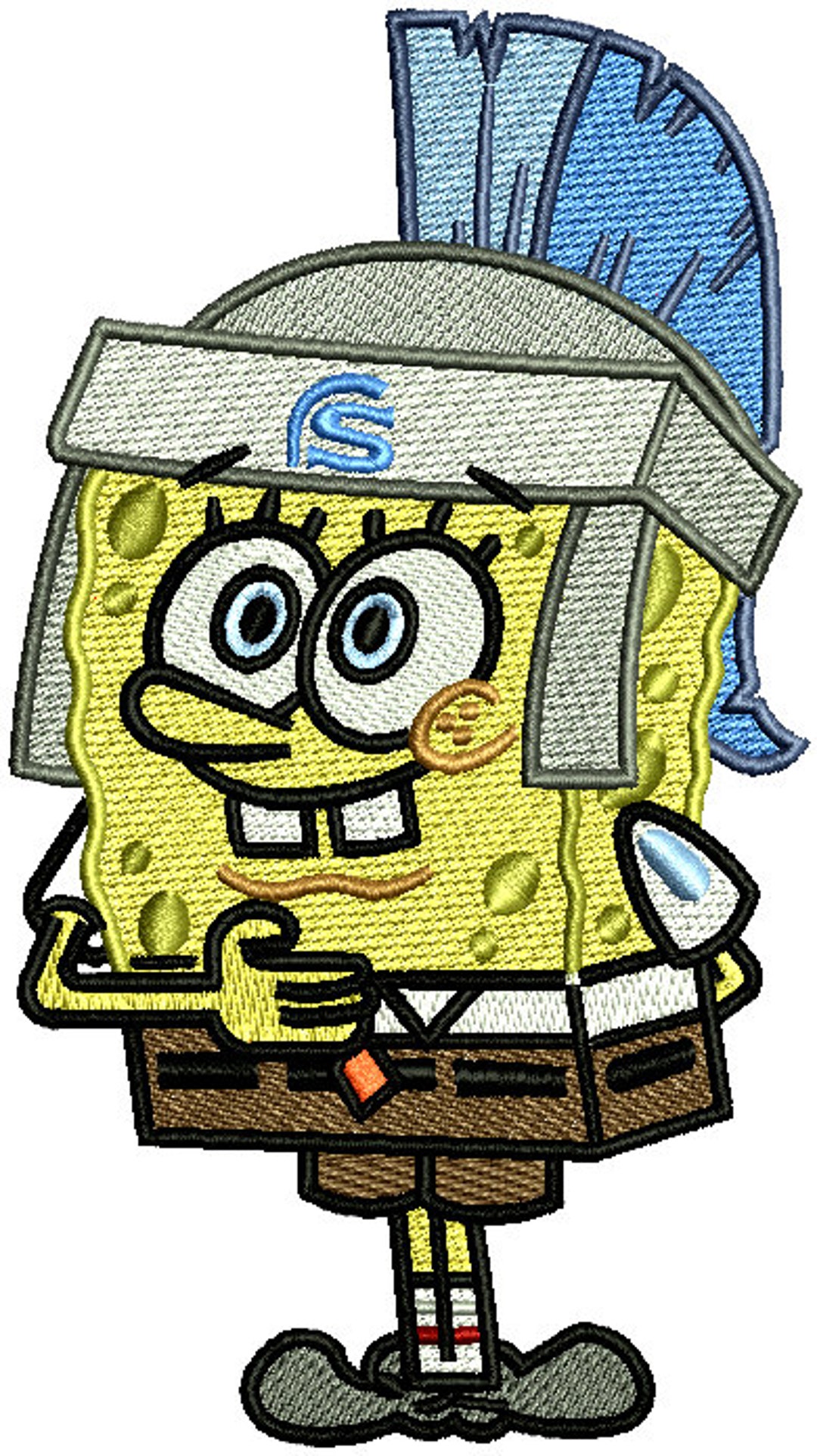 Spongebob Embroidery Design, Embroidery Spongebob Design, Spongebob ...
