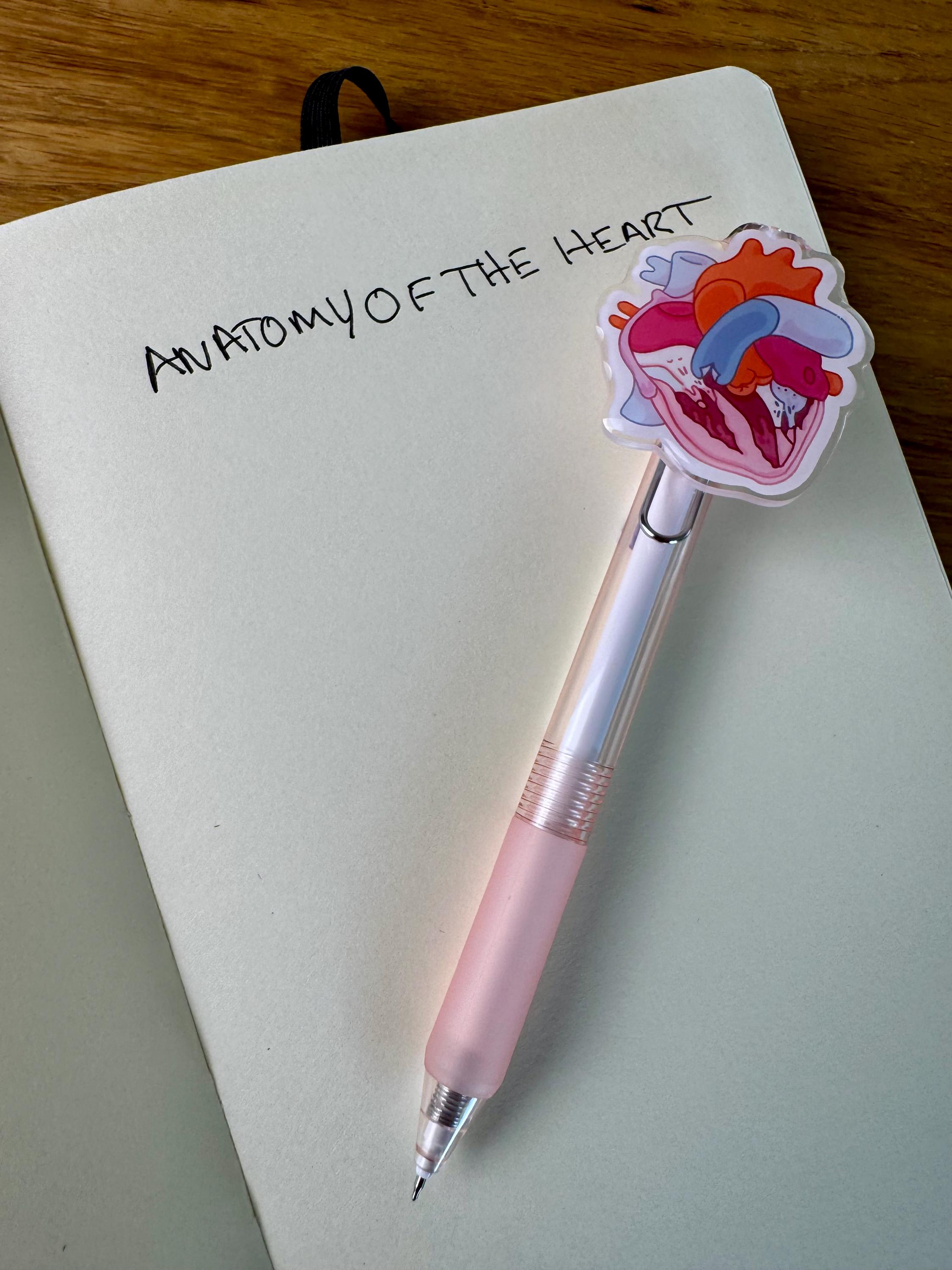 Heart Anatomy Ballpoint Pen - Etsy