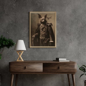 Gothic Bat Vintage Poster, Art Poster Print, Home Decor, Victorian ...