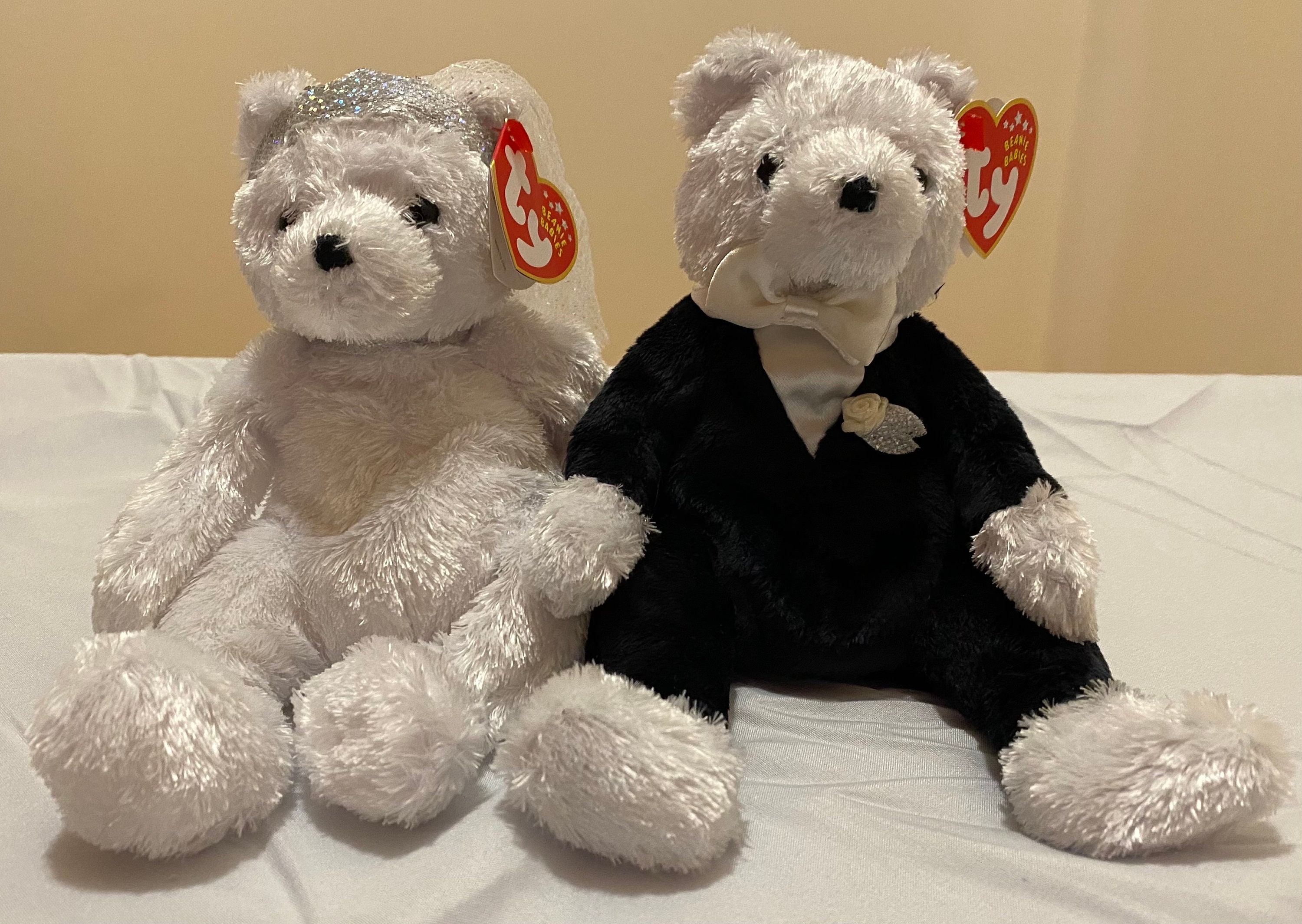 Beanie Babies 2002 Bride and Groom Etsy UK
