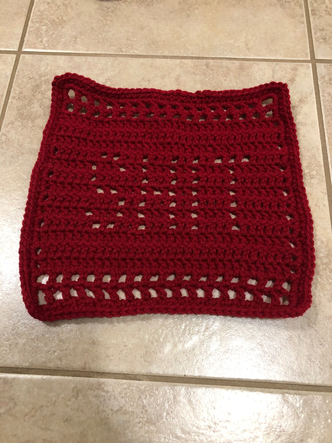 Crochet Curse Dishcloth - Etsy
