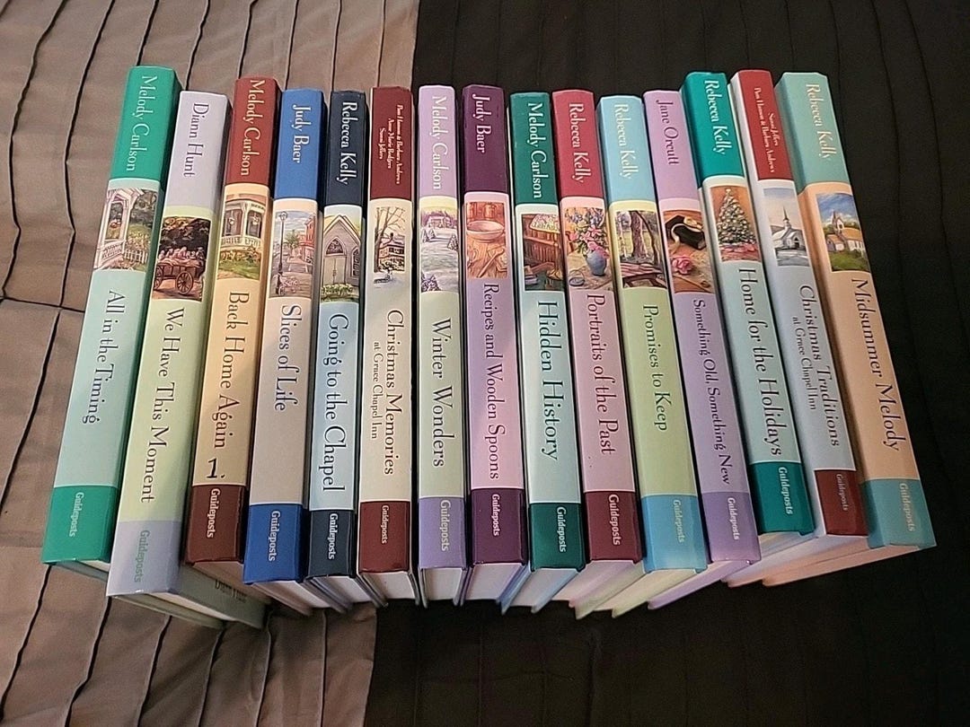 Lot 15 Tales From Grace Chapel Inn Guideposts Book HC SET Christian ...
