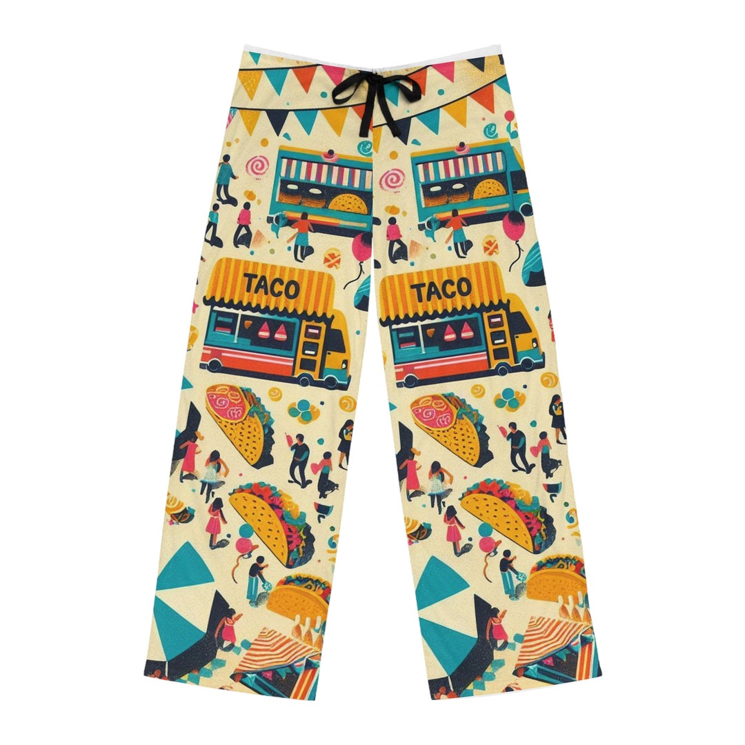 Men's Beach Taco Lounging Pajama Pants (AOP) - Etsy