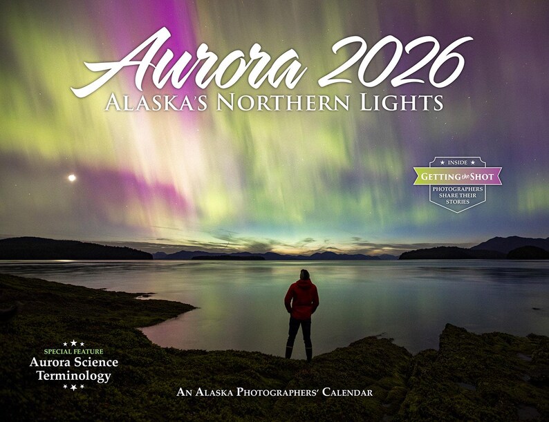 2026 Aurora - Alaska's Northern Lights Wall Calendar - Etsy