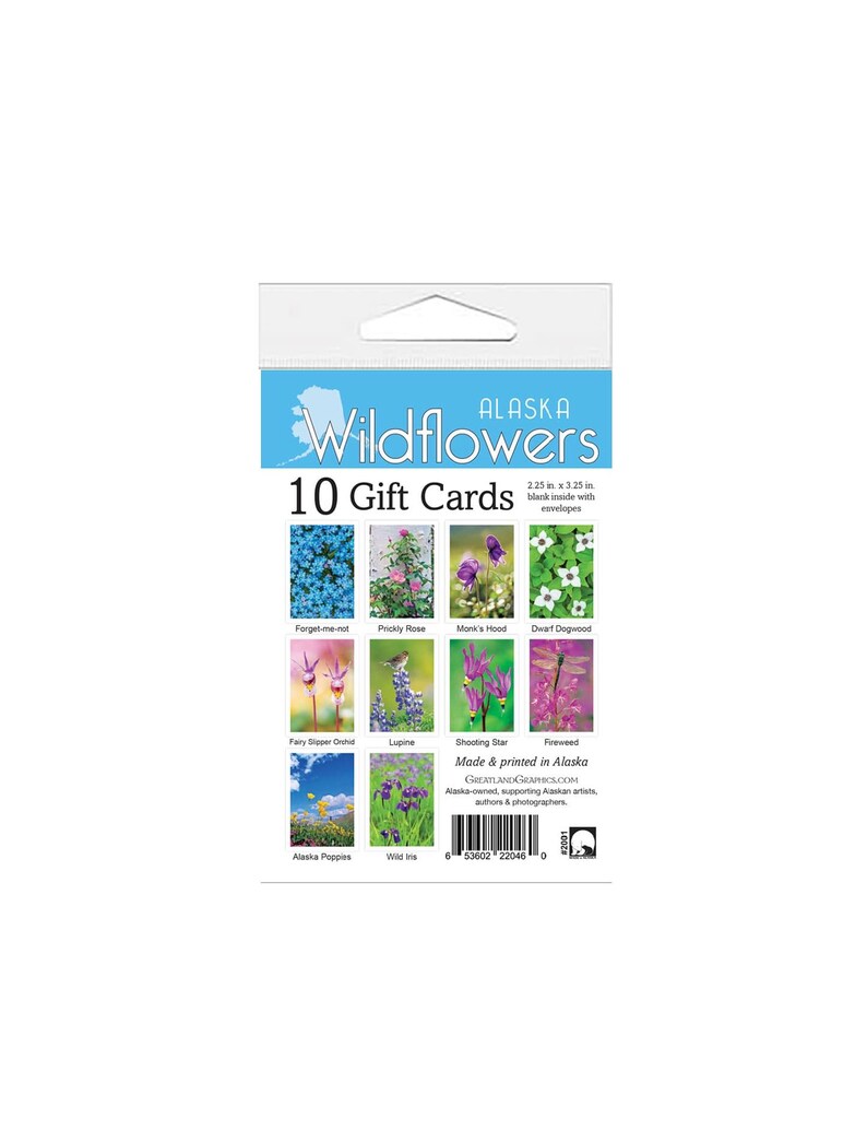 Wildflower Mini Gift Card Pack - Etsy