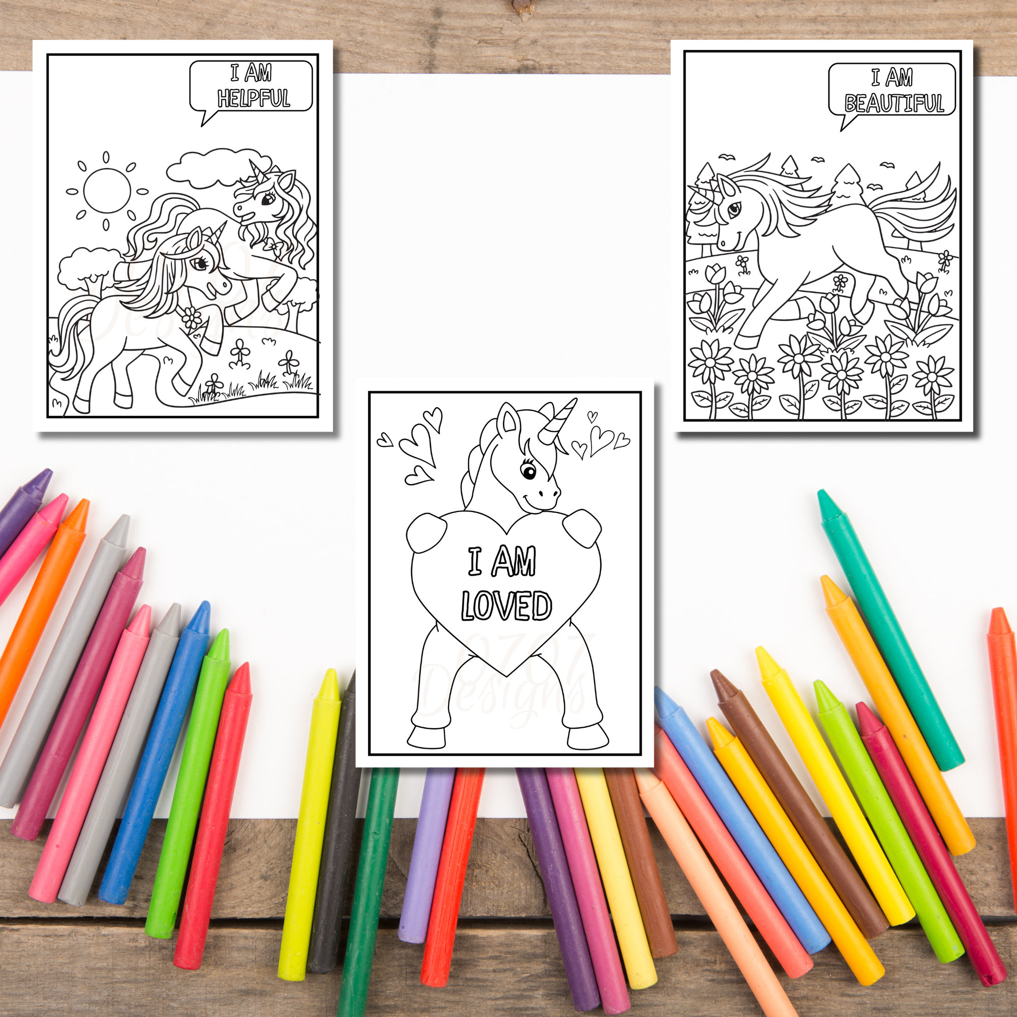 I AM Coloring Pages Preschool Coloring Pages Self Love Coloring Pages ...