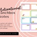 Lunchbox Cards | Rainbow | Motivational for Elementary Kids - Etsy