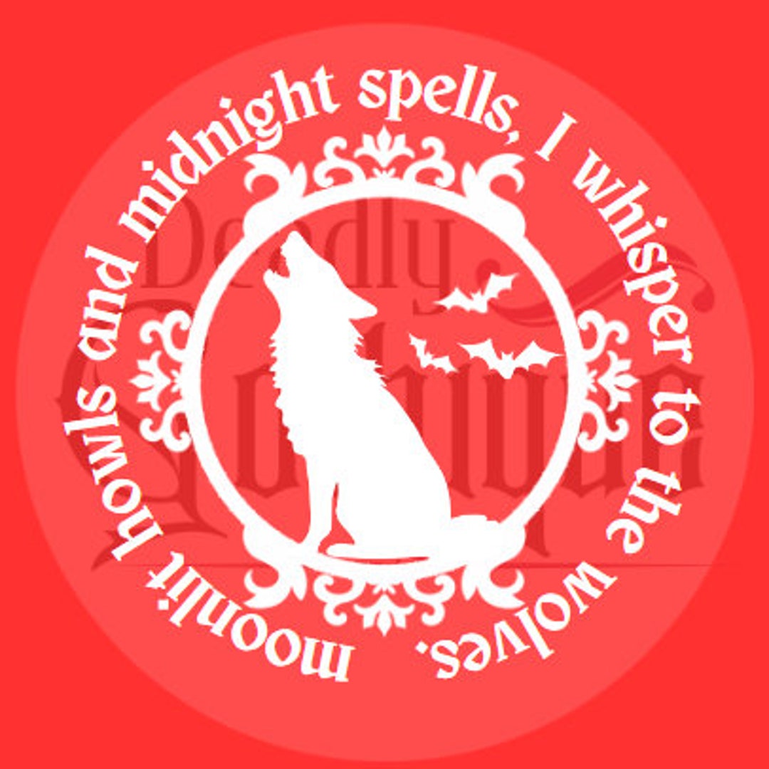 Moonlit Howls and Midnight Spells, Svg, Digital Download, Witch Svg ...