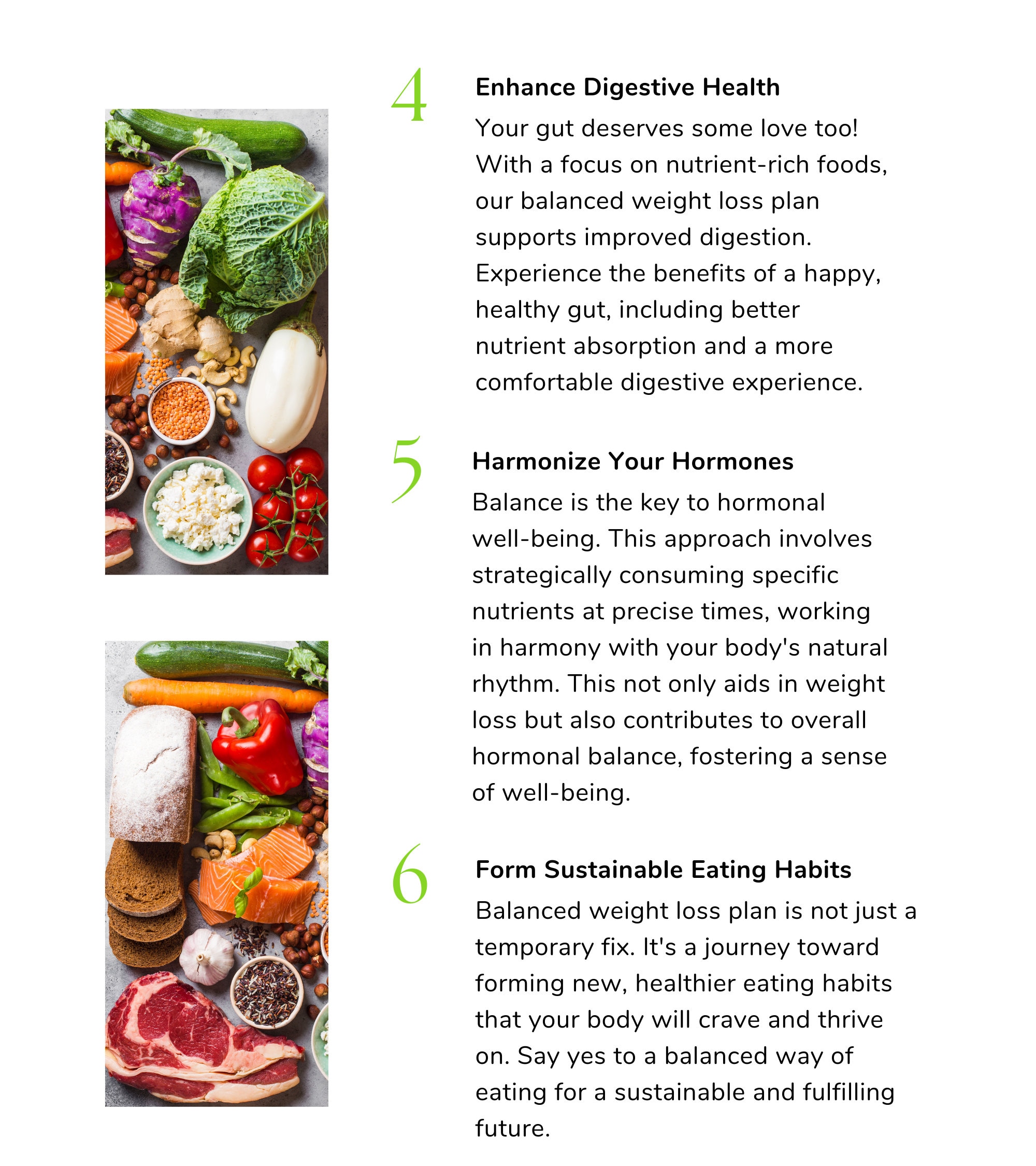 Balanced Weight Loss Meal Plan - 4 Week Program | Lose 10 Lb in 1 Month ...