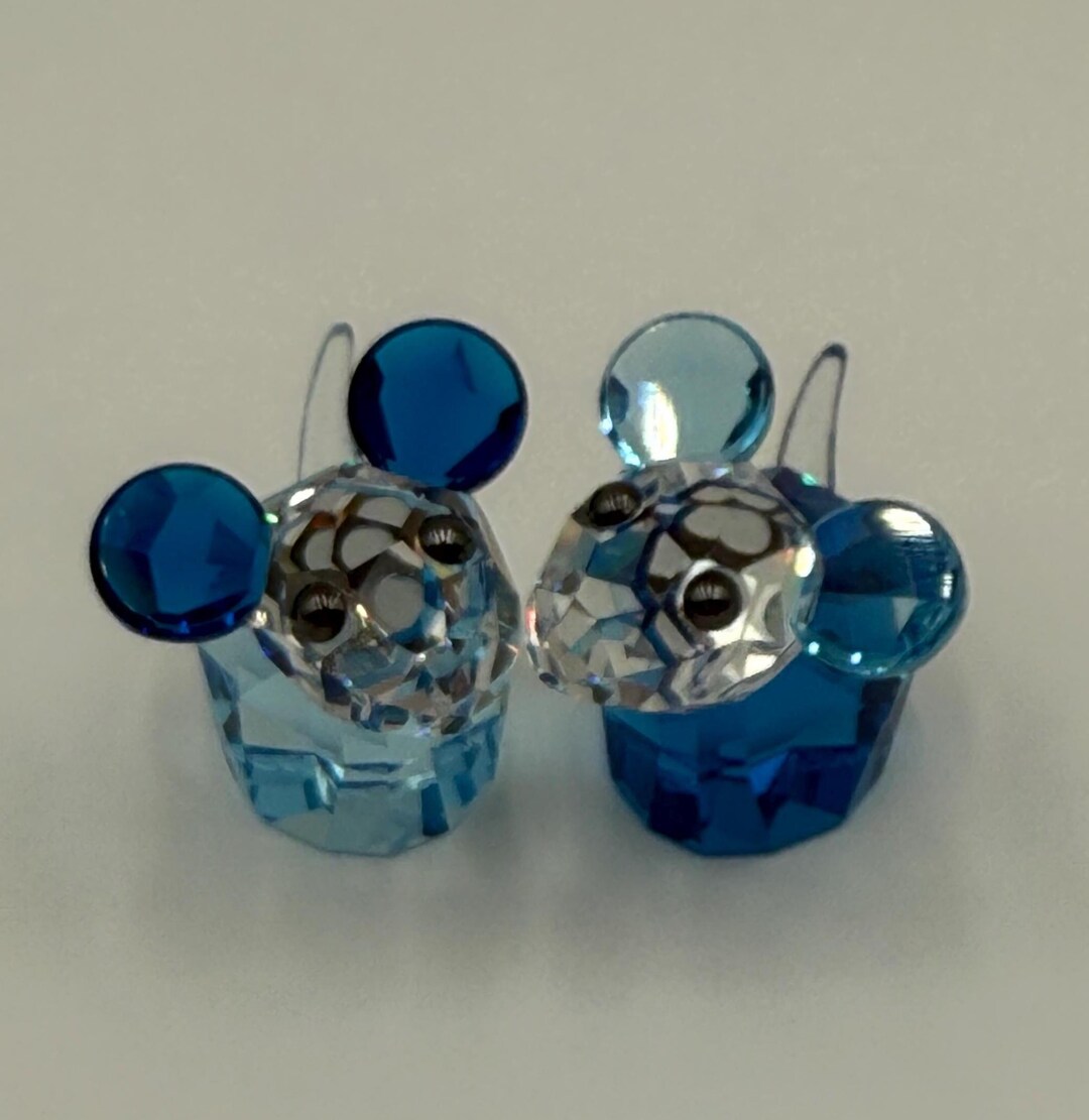Swarovski Crystal Mice: Bobby and Pierre Lovlots Collection - Etsy