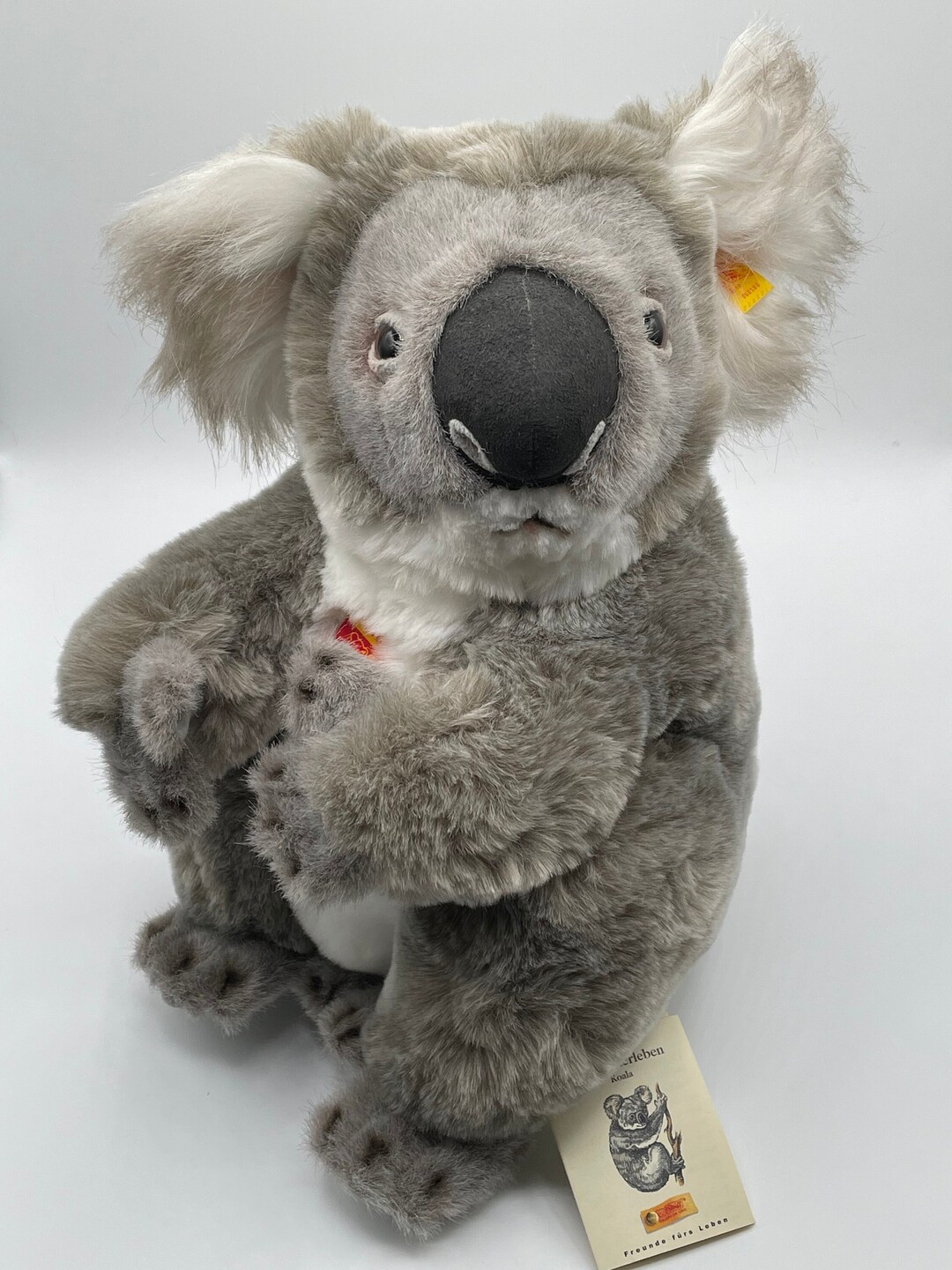 Steiff, Tierleben, Plush, Koala Bear, Vintage From 1995, RARE, Hand ...
