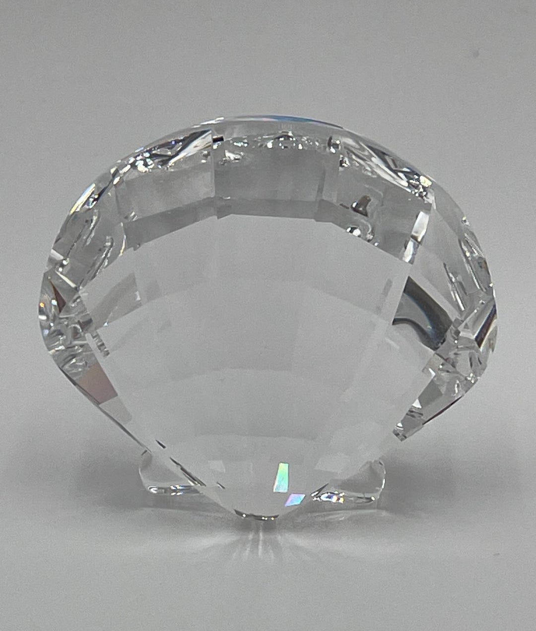 Vintage Swarovski Crystal Large Clamshell Figurine - Etsy