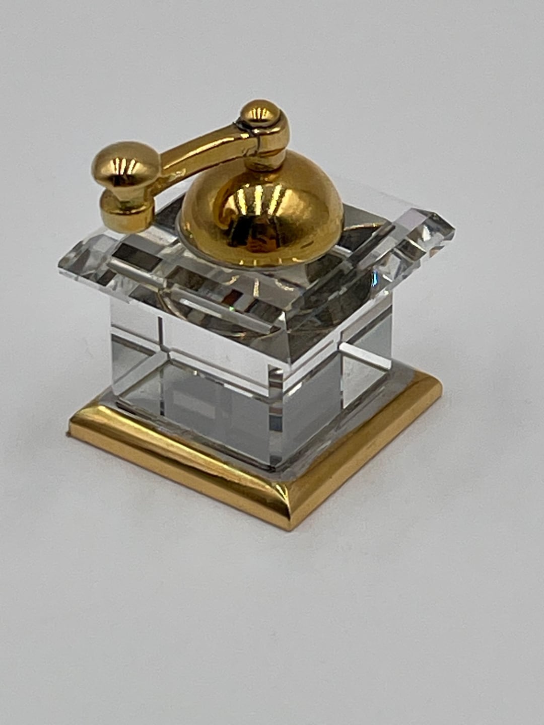 Swarovski, Crystal, Coffee Mill, Figurine, Crystal Memories, Rare ...