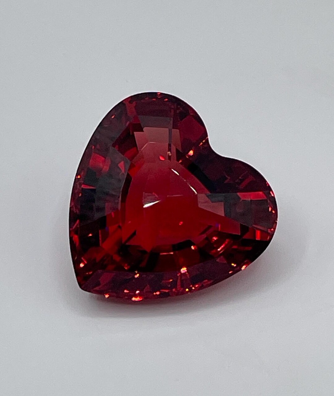Swarovski, Crystal, Red Heart, Figurine, Vintage, Perfect Condition ...