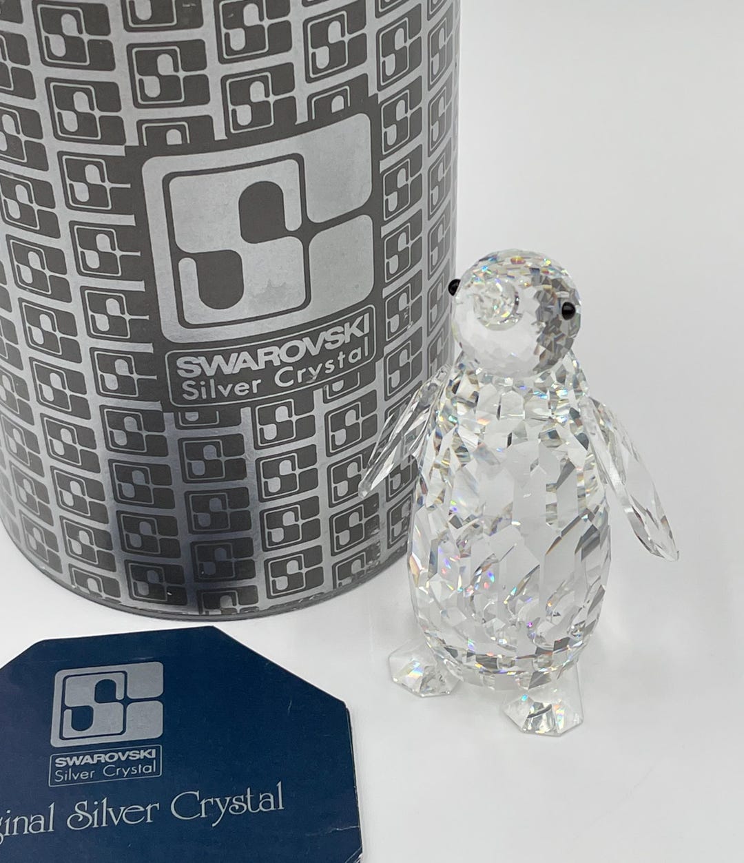 Swarovski, Crystal, Penguin, Large, Figurine, Vintage, Perfect ...