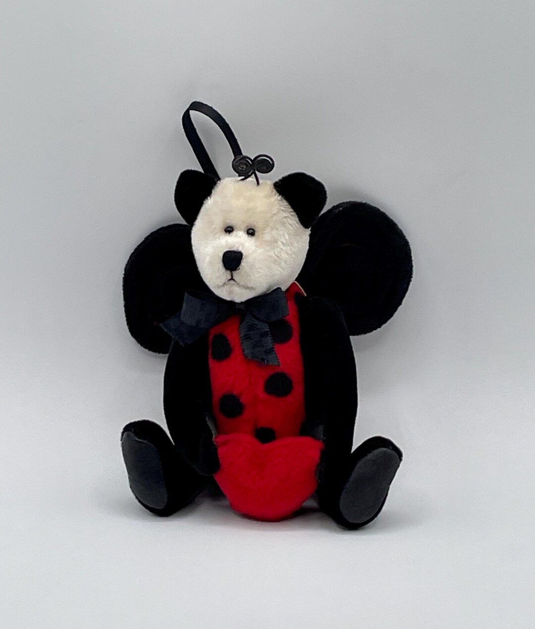 Boyds Bears, TF Wuzzies, Ladybug, Teddy Bear, Lady B Lovebug, Vintage ...