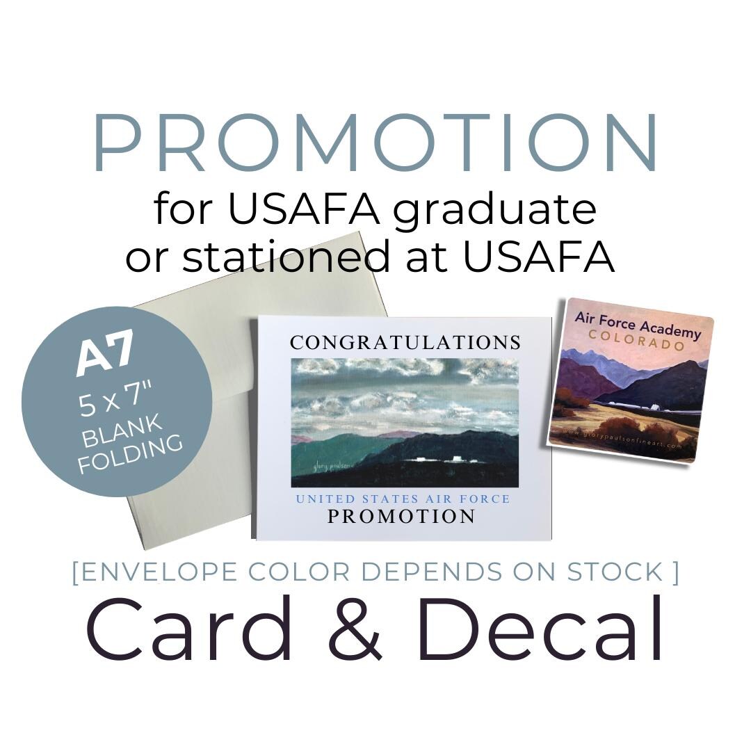 Air Force Promotion Congratulations Gift for USAFA Graduate or Station ...