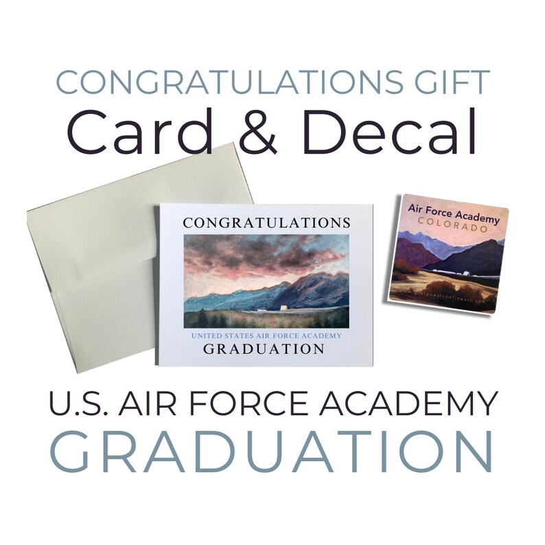 Graduation Card for Air Force Academy Cadet, Personal Note in Card and ...
