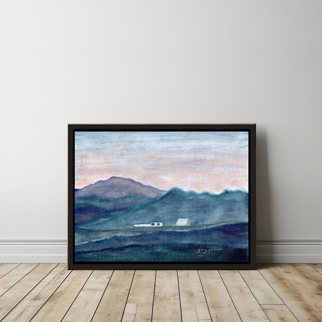USAFA Art, "an Air Force Academy Sunset," Signed Print of Oil Painting ...
