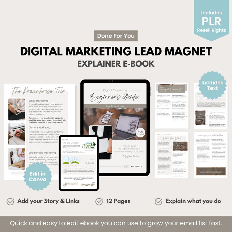 Social Media Freebie Canva - Etsy