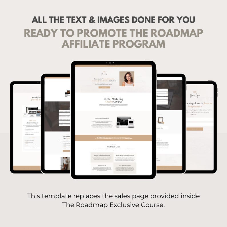 Fawn: the Roadmap Exclusive Course Systeme.io Funnel Template - Digital Marketing - Promote ...