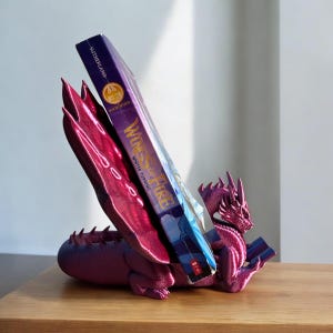 Dragon Book Worm Display Stand - Etsy