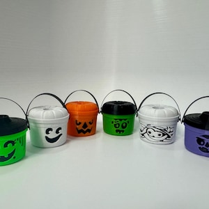 Retro Halloween Boo Bucket Straw Toppers - Etsy