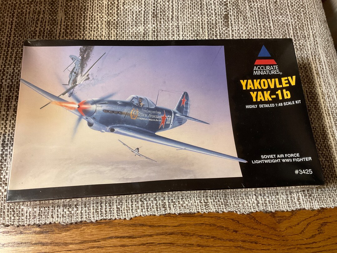 YAKOVLEV Yak-1b Soviet Air Force Model - Etsy