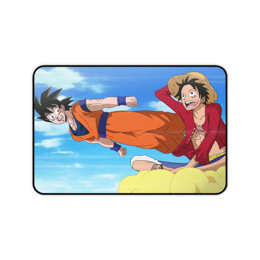 Anime Desk Mat (luffy X DBZ) - Etsy