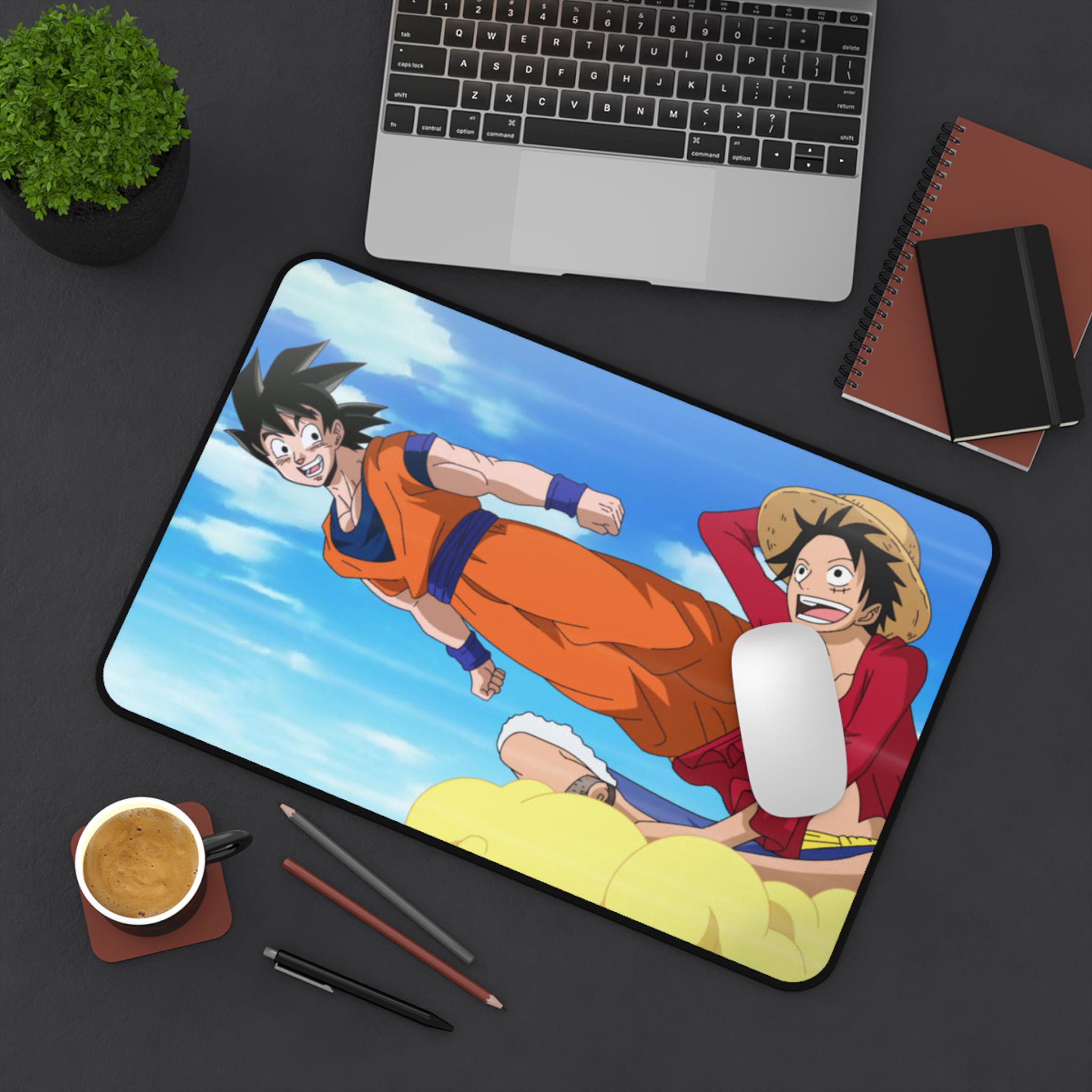 Anime Desk Mat luffy X DBZ - Etsy