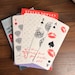 Playing Card Bookmark Collection Handmade Bookmarks Laminated Bookmark ...