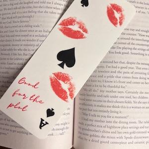Playing Card Bookmark Collection Handmade Bookmarks Laminated Bookmark ...