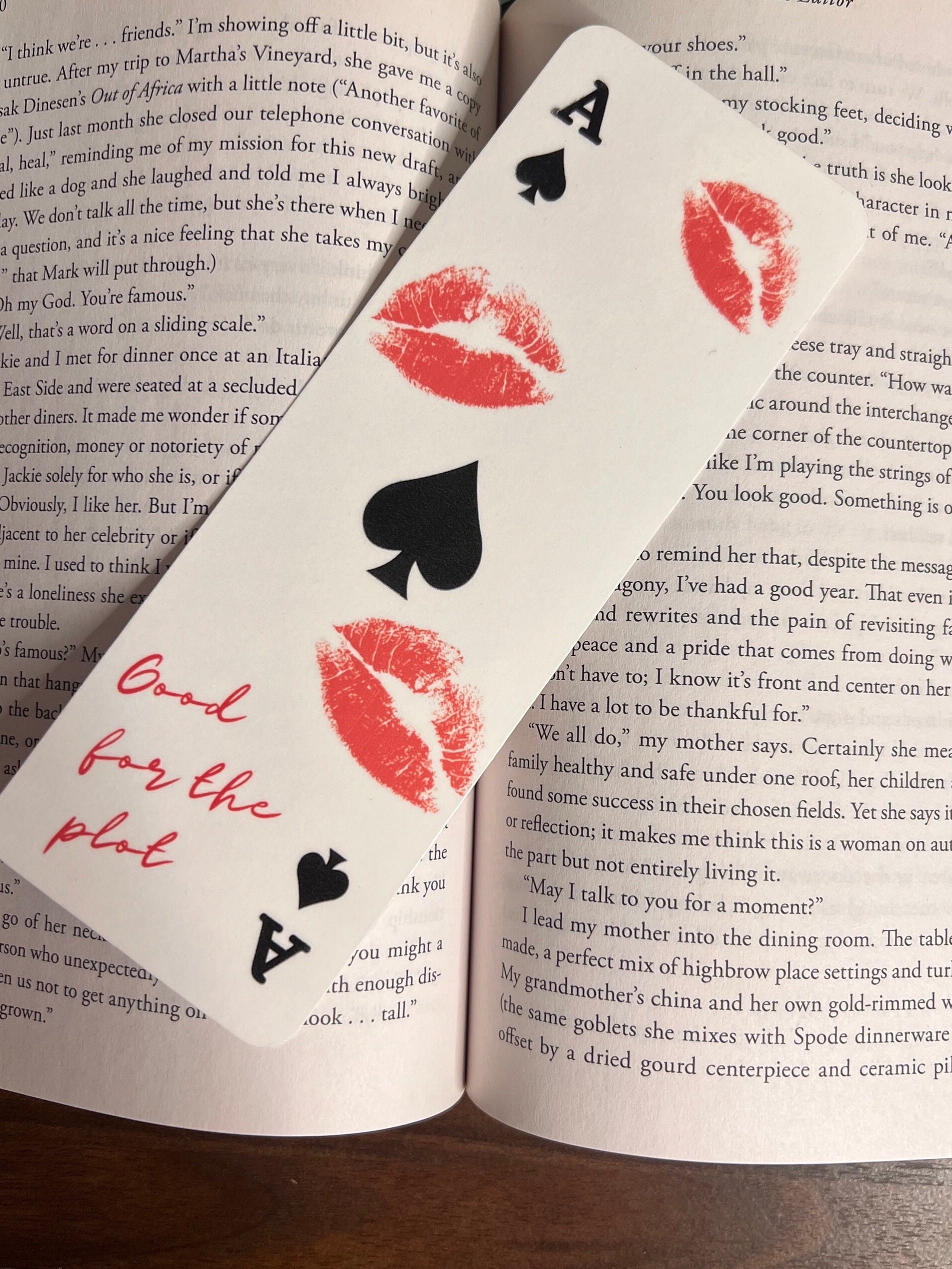 Playing Card Bookmark Collection Handmade Bookmarks Laminated Bookmark ...